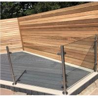 China Permeability Tempered Glass Railing For Staircase Balcony Glass Balustrade factory