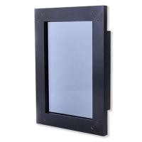 Quality Black Kitchen Cabinet Drawer 450mm Aluminum Alloy Frame for sale