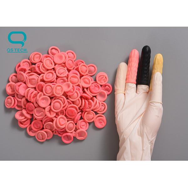 Quality Comfortable Rubber Finger Covers , Sterile Finger Cots for sale