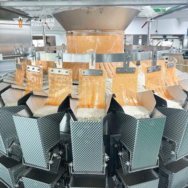 Quality 12 Head Multihead Weigher Nail Packing Machine Multihead Wafer Packaging Machine for sale