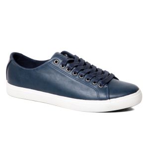 Quality Classic Casual Shoes Mens Casual Footwear , Breathable Black Lace Up Flat Shoes for sale