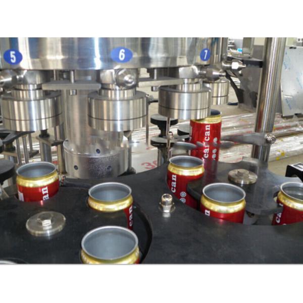 Quality 4000CPH 330ml Aluminum Can Filling Machine Small Scale For Beverage for sale