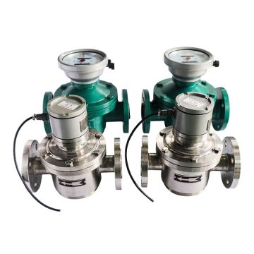 Quality Lc-80 Oval Speed Flow Meter High Viscosity Oval Flow Meter LC-FMT for sale