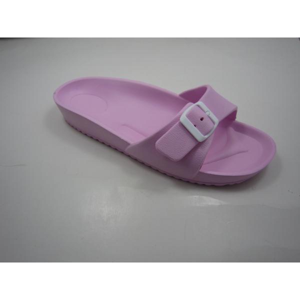Quality Soft Colorful Slip On Eva One Band Slide Sandals for sale