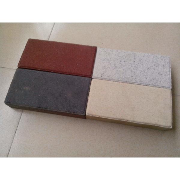 Quality Refractory Landscape Anti - Slip Water Permeable Brick Floor Materials Strong Water Absorbing Capacity for sale