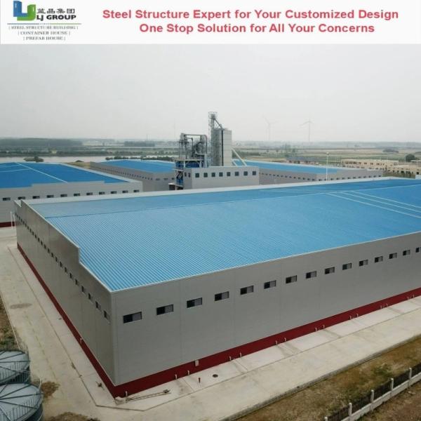 Quality Structural Analysis Design Steel Structure Warehouse Steel Anti Corrosion for sale