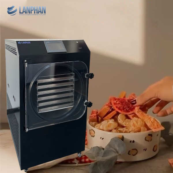 Quality Home Commercial Vacuum Freeze Dryer With 6 Trays Fruit Bird'S Nest Sea Cucumber Dryer for sale