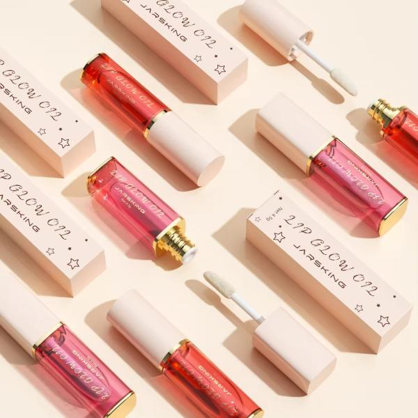 Quality Eco Friendly Empty Lip Gloss Tubes Customized Design Plastic Lip Oil Containers for sale