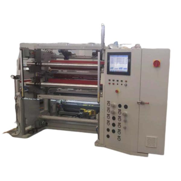 Quality 15 Micron Servo Drive High Speed Slitter Rewinder Machine for sale