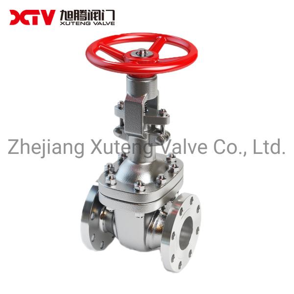 Quality Thread Position of Valve Rod Inside Gate Valve DIN F4 SS304 for Industrial Usage for sale