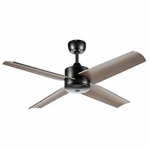 Quality Manufacuture 42'' 48'' Remote Control Modern LED Ceiling Fans 4 Blade Black for sale