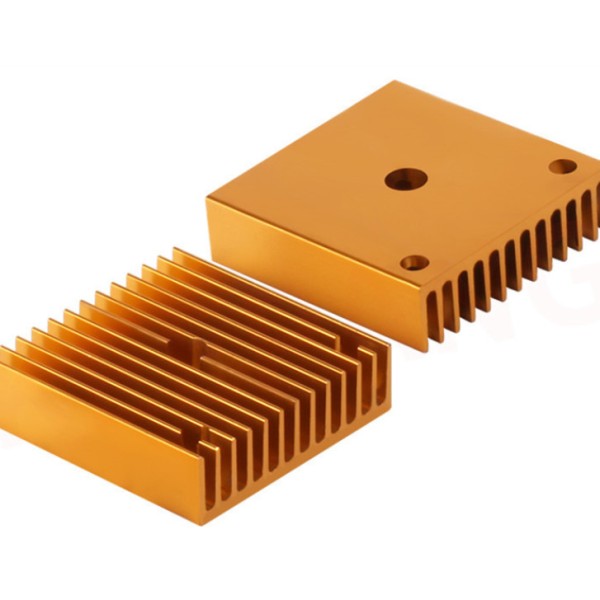 Quality Custom Anodized CNC Machined Heat Sinks For Improved Cooling Efficiency for sale