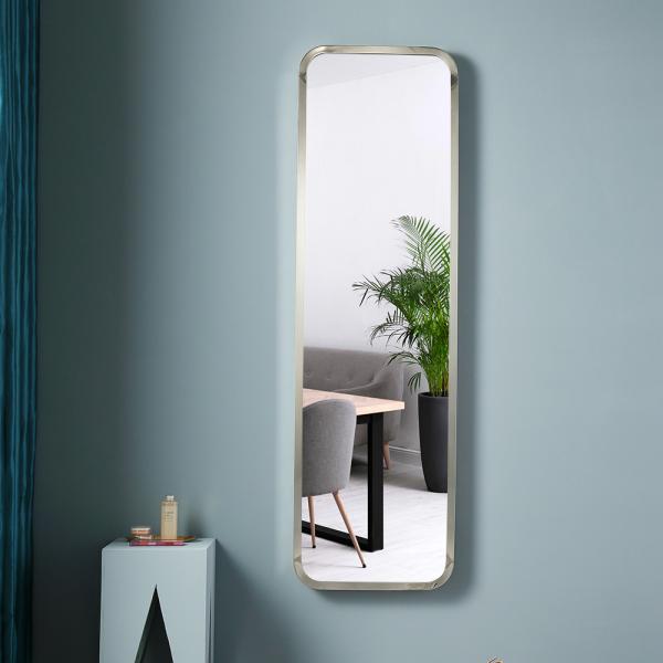 Quality Dimmable Lighting Full Length Bedroom Mirror Moisture Resistant Copper Free for sale
