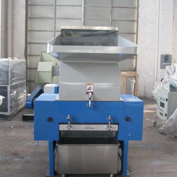 Quality PP PE Plastic Bottle Drum Crusher Machine 800kg/H for sale
