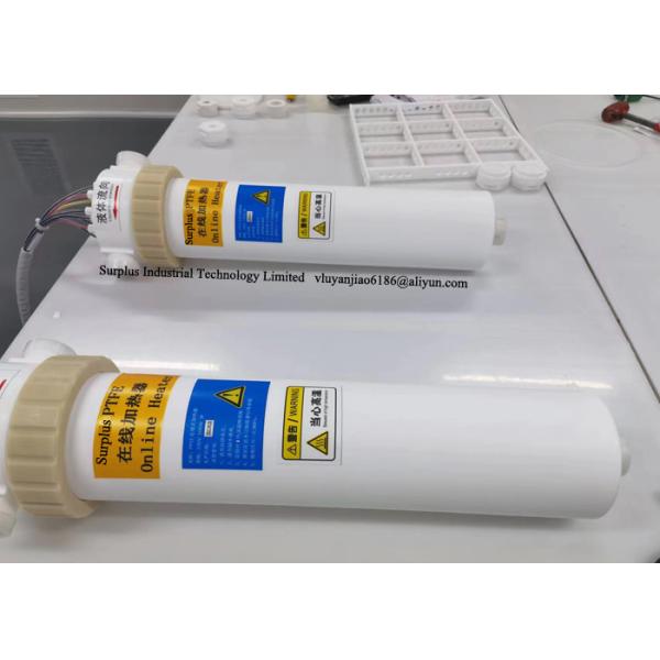 Quality PTFE Ultrapure Water Online / Electric Inline Heater 230V 3P 10KW for sale