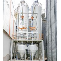 Quality Dia 10m Material Silo With Manhole Steel Flour Silo For Bakery for sale