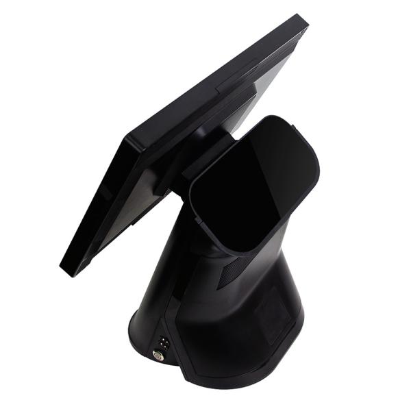 Quality 15.6 Inch Restaurant Pos System With Printer 58mm And VFD Customer Display for sale
