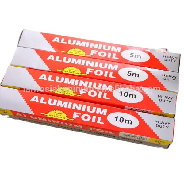 Quality High Temperature Resistance Aluminum Foil Roll Kitchen Food Service Foil for sale