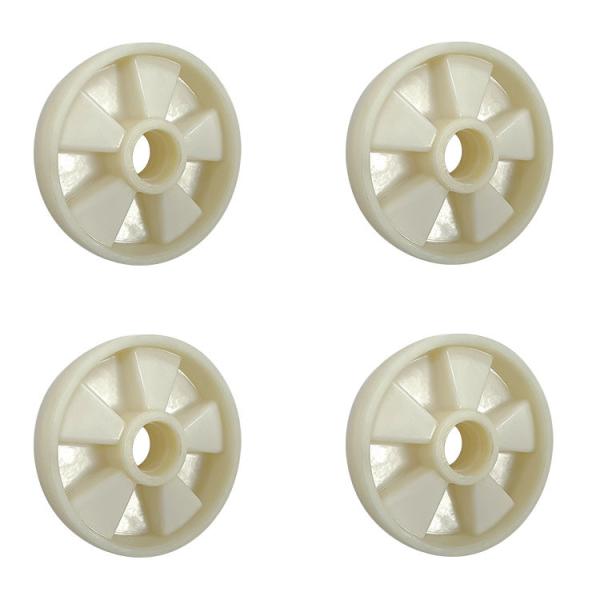 Quality 160x50mm Solid Nylon Wheels , 350kg Loading Hand Pallet Truck Wheels for sale