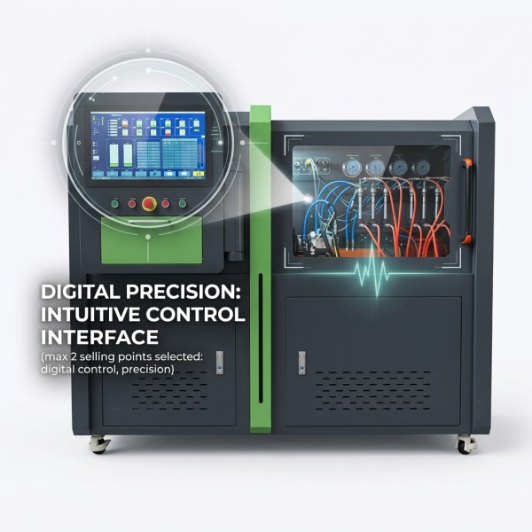 Quality CRB-I2000 Common Rail Pump Test Bench with 2500 Bar Max Test Pressure, CE ISO 9001 Certified and Industrial PC Control System for sale