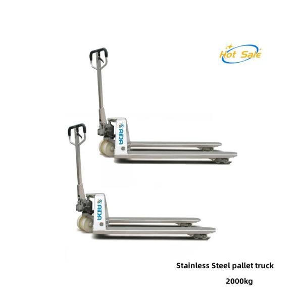 Quality 3 ton hydraulic pump stainless steel hand pallet truck for sale