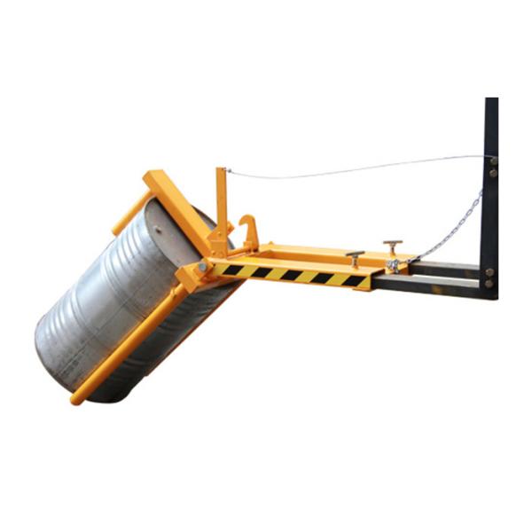 Quality DR400 Full Mechanical Operation Forklift Mounted Drum Positioner Load Capacity for sale