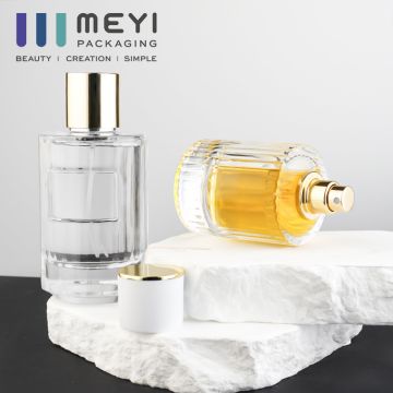 Quality White Perfume Spray Bottle 100ml 0.075ml Cylinder Round for sale