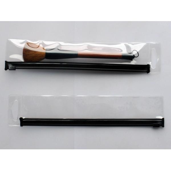 Quality Stationery Flat PEVA Storage Bags EVA plastic Heat Seal 0.25mm With Slider Zipper for sale