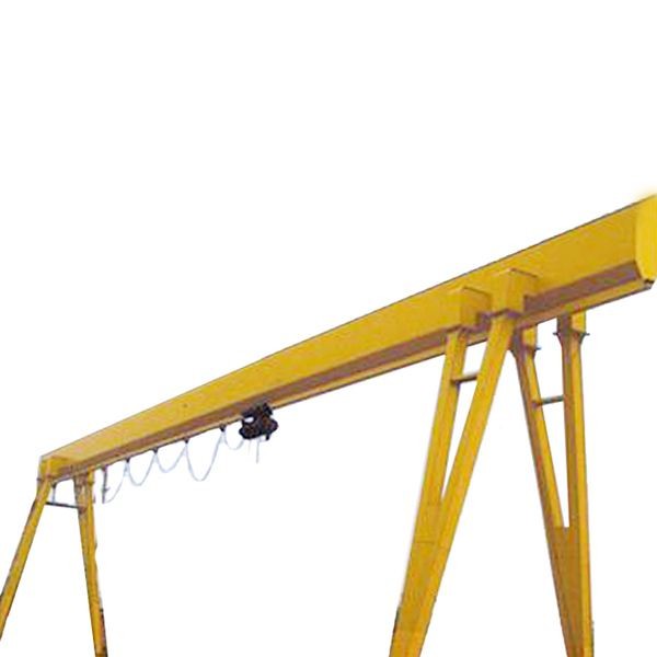 Quality Strong Rigidity A3 10T Single Girder Gantry Crane For Bridge Construction for sale