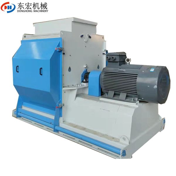 Quality CE Certificate Wood Chips Straw Hammer Mill Crusher Machine for Grinding Large Capacity for sale
