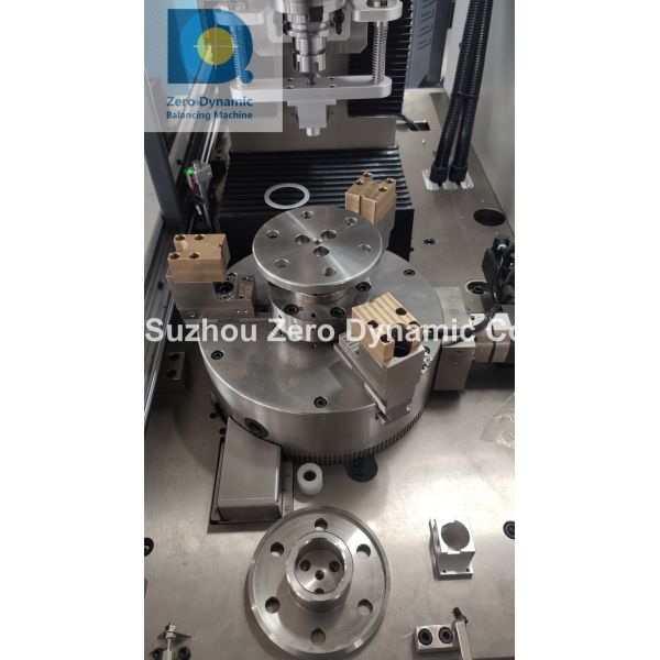 Quality Pulley, Flywheel, Gear Balancing Machine Vertical Automatic Drilling Correction for sale