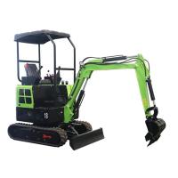 Quality 1.8T Mini Crawler Excavator 3.5km/H-4.5km/H Small Household Excavator Machine for sale
