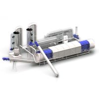 Quality Paint Remover Used Beverage Cans Decoating Machine UBC Continuous Decoating for sale