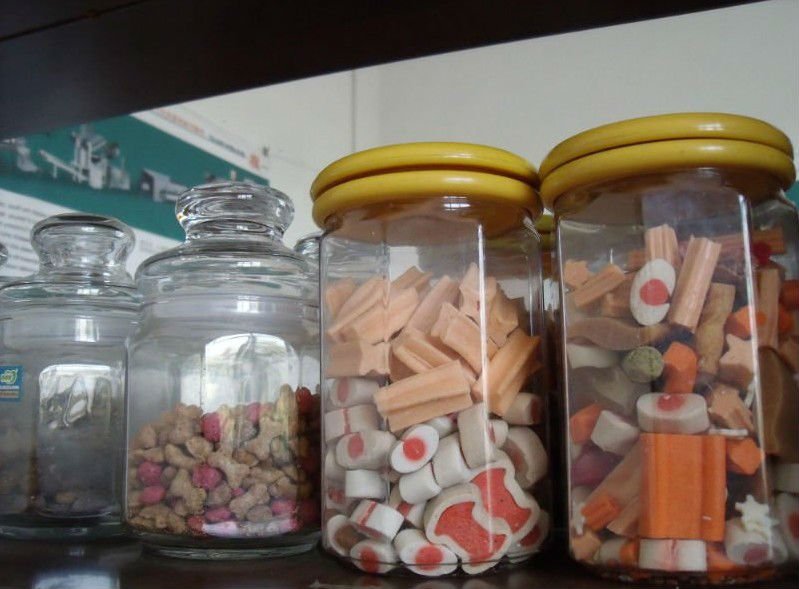 Flavored Dental Twist Automatic dog treats machine