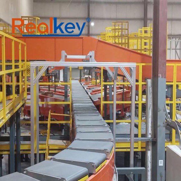 Quality Realkey Cross Belt Sorter Modular Scalable and Labor-Saving for sale
