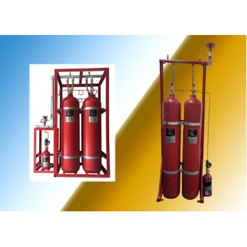 Quality Inert Gas IG100 Fire Suppression System Cylinder Volume 80L 90L Enclosed for sale