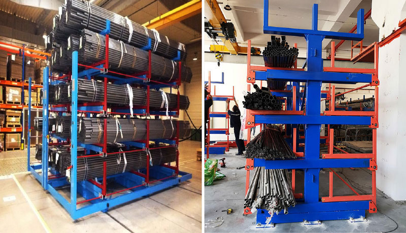 Manual Telescopic Cantilever Rack