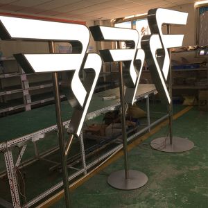 Quality SMD5050 Led Acrylic 3D Letter Sign Freestanding 50000 Hours Working for sale