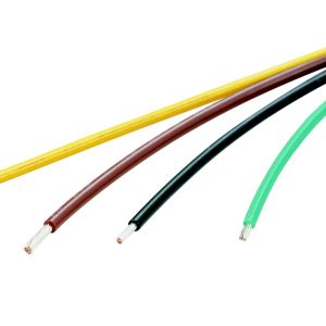 Quality Copper Conductor 0.25mm Insulation FEP Wire 300V Voltage Rating Tensile Strength for sale