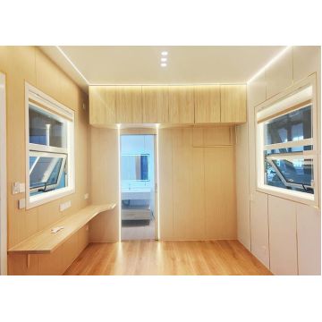 Quality Customized Light Steel Frame House Luxury Tiny House On Wheels And Micro Prefab for sale