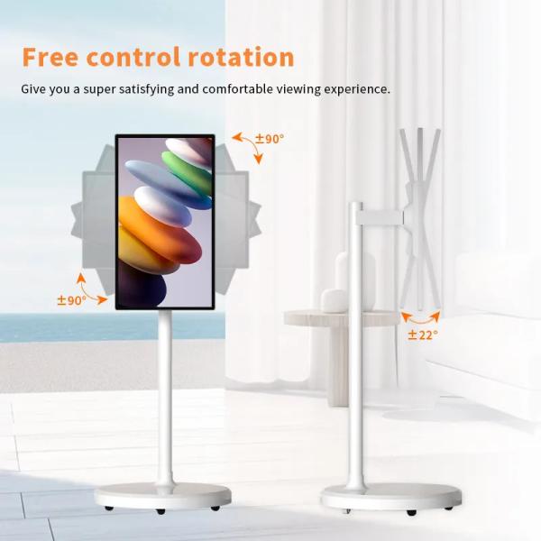 Quality 21.5 27 32 Inch Tablet Pc Original Stanbyme Movable Smart TV 4g+64g Android Quad for sale