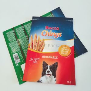 Quality Pet Food 3 Side Seal Bags Resealable Mini Small Custom Moisture Proof Food Grade for sale