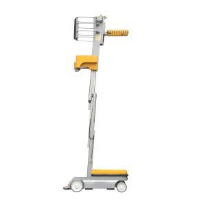 Quality 5.1 M Self Propelled Elevating Work Platform Stock Picker Aluminum Aerial Order for sale