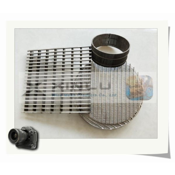 Quality Wedge Wire 100 Mesh Filter Screen Stainless Steel Customized For Water Treatment for sale
