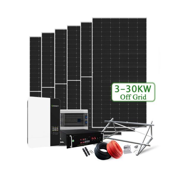 Quality 5000w 5kw 10kw 20kw Solar Panel Energy System for European Homes NO Installation Cost for sale