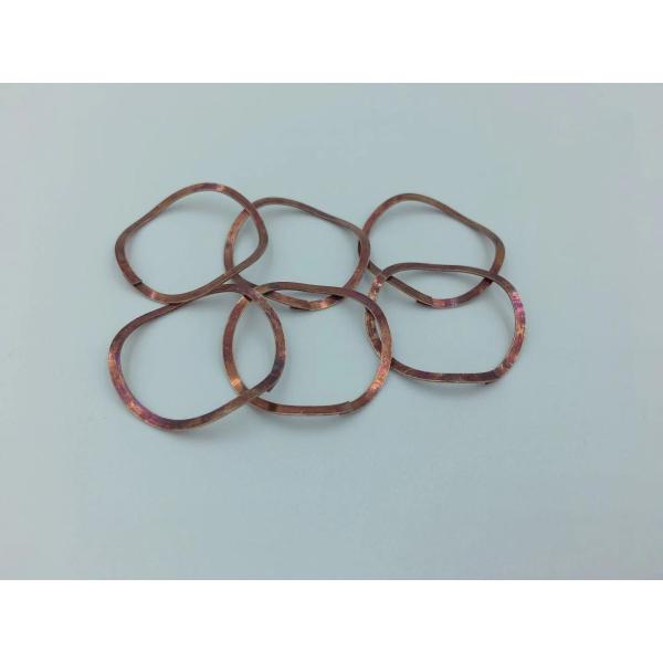 Quality Customized Flat Wire Compression Overlapping Wave Spring Washers Sizes for sale