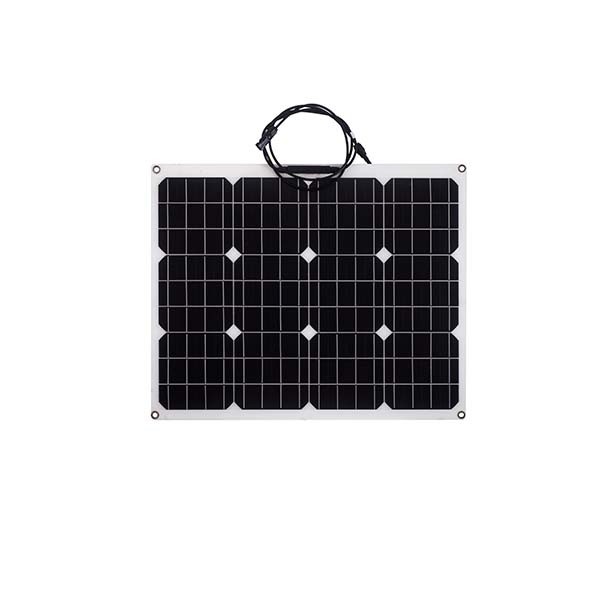 Quality 50W Semi Flexible Solar Panel High Toughness Bendable Solar Panels for sale