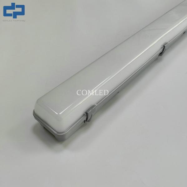 Quality 600mm Tri Proof Led Batten With Microwave Sensor 690*116*92mm for sale