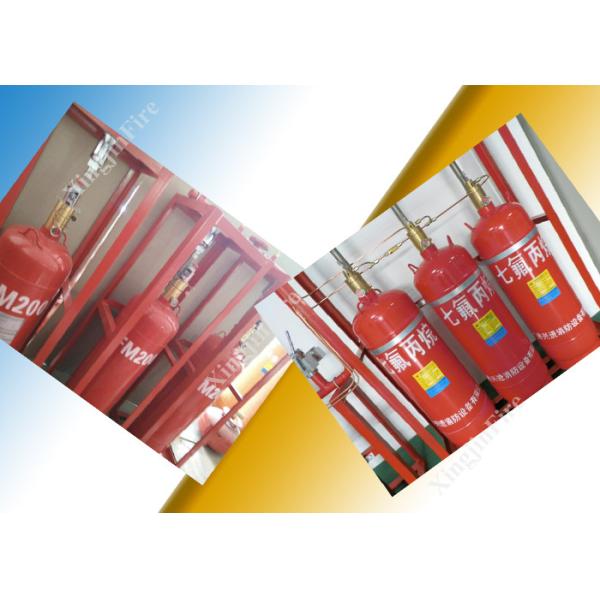 Quality 800m2 40L Cylinders Group FM200 Gas Suppression System for sale