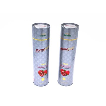 Quality Medium Large Round Tin Box With PET Window For Cookie Cake And Biscuit for sale